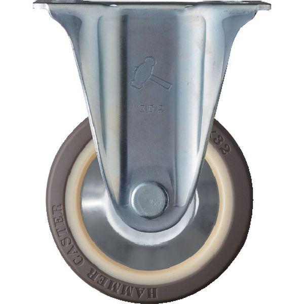 ・旋回式400S/419Sと併用できる、高品質な固定式大型キャスターです。・重量物運搬用として。・車輪径D(mm)：100・タイプ：固定式・許容荷重(daN)：100・許容荷重(kgf)：102・車輪幅(mm)：32・取付高H(mm)：14...