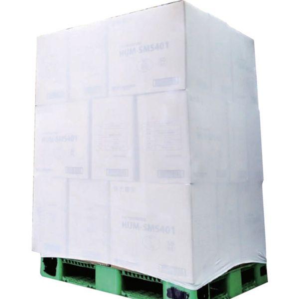 ・無縫製で伸縮性に優れた荷崩れ防止カバーです。・ロールボックスパレットや段ボール等へ装着して荷崩れを防止します。・繰り返し使えて洗濯も可能なエコ商品です。・パレットや台車に置いた荷物の荷崩れ防止用・色：白・幅(mm)：900・長さ(m)：1...