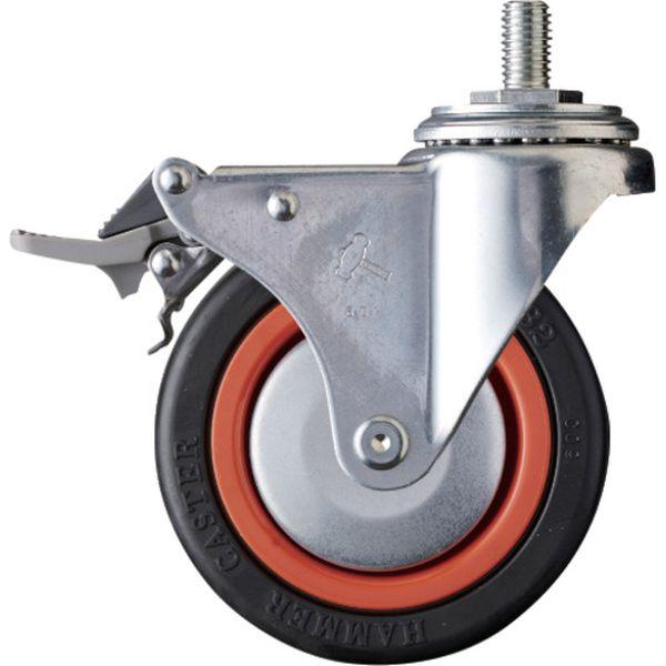 ・幅広車輪で堅牢さと安定感のあるねじ込みキャスターです。・工場、店舗、事業所などの様々な場所に・車輪径D(mm)：100・タイプ：自在S付き・許容荷重(daN)：70・車輪幅(mm)：32・取付高H(mm)：129・ねじT：M12・取付高(...