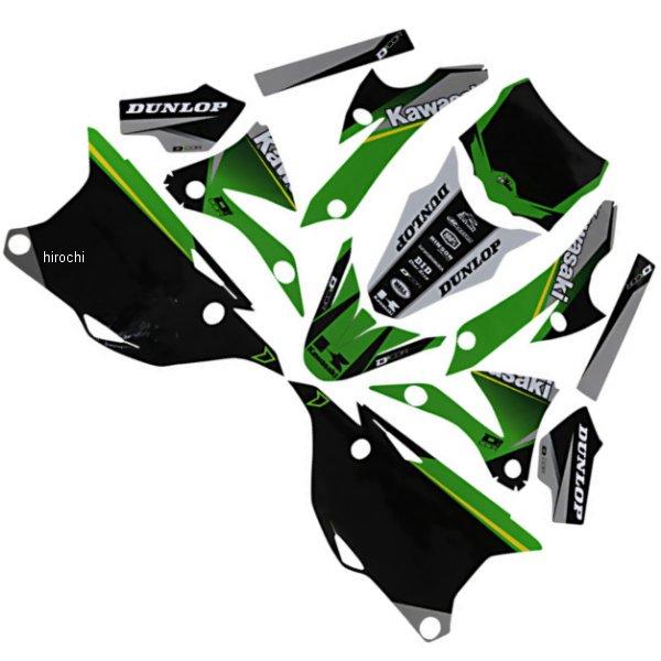 4302-6108 20-20-102 Dcor Visuals グラフィックキット COR9 KAW14年-21年 カワサキ KX10014年-21年 カワサキ KX85高品質ステッカーハイタック粘着剤UVコーティング4302-61082...