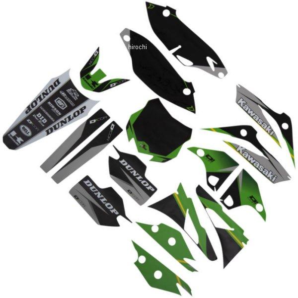 4302-6111 20-20-232 Dcor Visuals グラフィックキット COR9 KAW13年-16年 カワサキ KXF 250高品質ステッカーハイタック粘着剤UVコーティング4302-611120-20-232ヤフー HD店