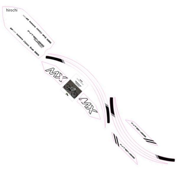 4302-6273 10-80-100-WH Dcor Visuals TAZER グラフィックキット WHT21年 Intense Tazer MX Expert21年 Intense Tazer MX Pro高品質ステッカーハイタック粘...