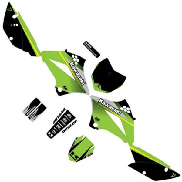 4302-6513 20-20-070 Dcor Visuals グラフィックキット COR9 KAW21年-25年 カワサキ KLX110R10年-20年 カワサキ KLX11010年-20年 カワサキ KLX110L高品質ステッカーハイ...