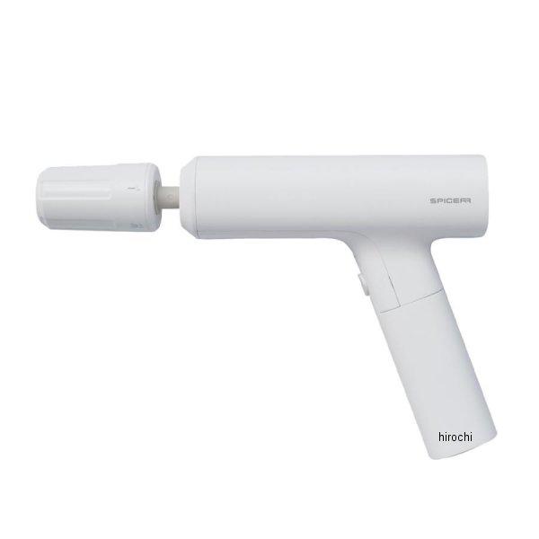 サインハウス SPICERR スパイサー SWU-201 ポケッタブル高圧洗浄機 ホワイト超コンパクト設計：折りたたむと約176×104×68mm。重量わずか約800gで携帯性抜群。充電式バッテリー内蔵：USB-C充電対応のリチウムイオンバ...