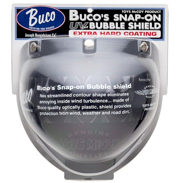 ブコ BUCO スナップオンバブルシールドEXハードコートカラー:スモーク従来のハードコートを上回る高硬度のコーティング(エクストラ　ハードコーティング)により、表面にキズが付きにくくなっております。UVカットの効果があります。インジェクシ...