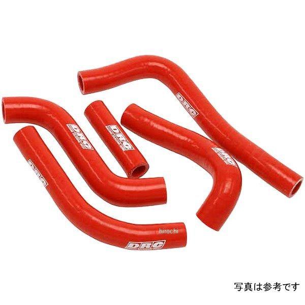 ディーアールシー DRC ラジエターホースキット93年-07年 KLX250、Dトラッカーカラー:レッド・多層構造・高耐圧・高耐熱シリコン製ラジエターホースセット。マイナス40度から260度まで耐えるシリコン素材と高強度ファイバーの多層構造...