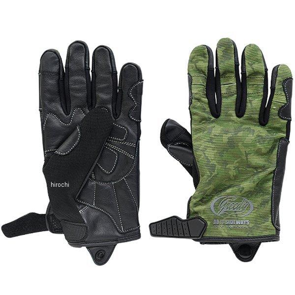 グリーディー GREEDY 春夏モデル ストリートライディングメッシュグローブサイズ:3Lカラー:W.カモソフトプロテクター標準装備【素材】表地:牛革甲部:プラカップ平部:牛革【仕様説明】価格とクオリティーを追求したシンプルデザインのメッシ...