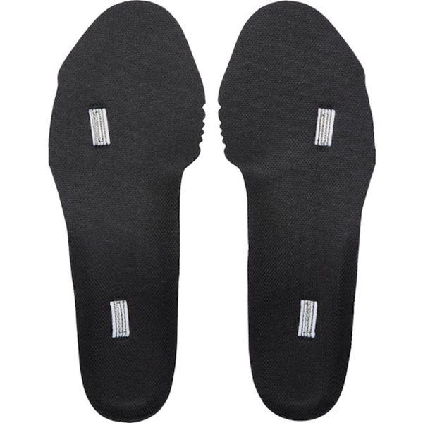 ・抗菌・抗カビ加工を施した素材を採用した、静電気帯電防止機能搭載モデル専用中敷です。・長時間の作業でも足への負担が少ない立体成型中敷です。・色：ブラック・適合靴サイズ(cm)：22.5・サイズ：4S・抗菌・抗カビ加工・本体：合成樹脂(EVA...