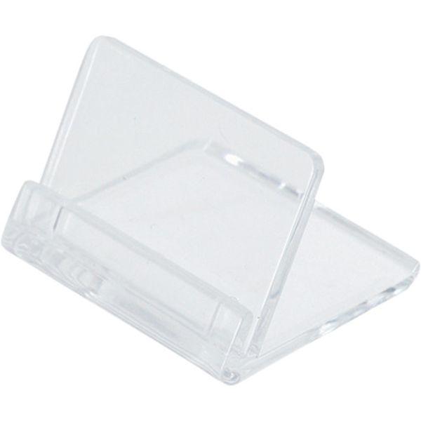 ・いろいろなサイズのポップがはさめます。・ラミネート(パウチ)におすすめです。・色：クリア・幅(mm)：35・奥行(mm)：30・高さ(mm)：22・カード厚0.3mmまで対応・透明スチロール樹脂・生産国 中国・JANコード 4904625...