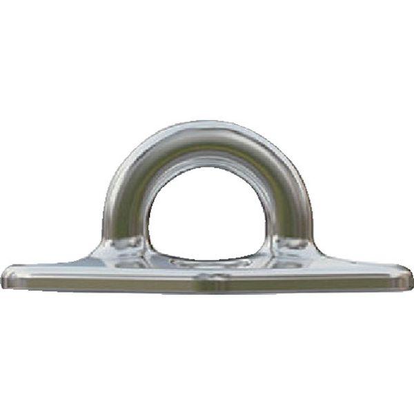 ・二相ステンレス鋼で、非常に高強度で優れた耐食性があります。・壁面や床などに取り付け、チェーンやロープなどの固定用金具として。・使用荷重(kN)：28.44・A(mm)：79・D(mm)：32・B(mm)：60・C(mm)：50・d(mm)...