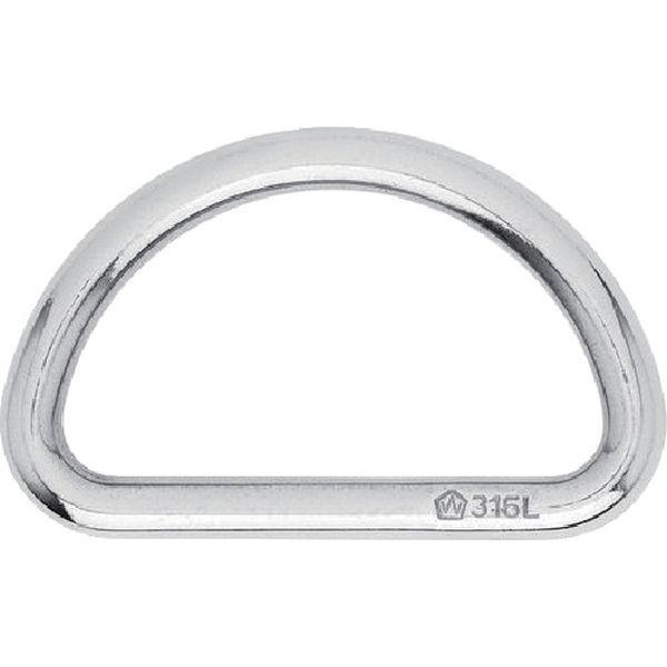 ・丁寧に鍛造されたリングは非常に頑丈で使用荷重が大きく、安心して使用できます。・ステンレス(SUS316L)製で、非常に優れた耐食性があります。・ベルト、ロープ、チェーンなどの連結金具に。・使用荷重(kN)：5.88・D(mm)：26.4・...