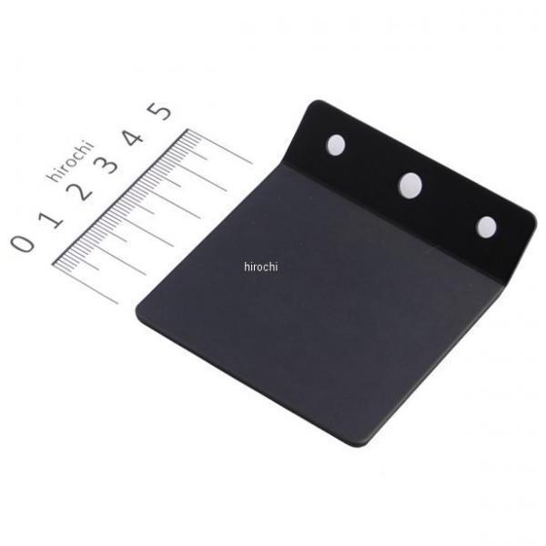 45°曲げタイプアルミ製ブラックアルマイト仕上げ原付二種表示ステッカー(フロント用/リヤ用）付属。原付二種△マークベースプレートデイトナ製原付モデル用スリムリフレクターキット（67474/67475）専用品。原付一種のボアアップ仕様時や、原...