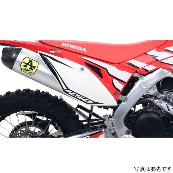 アロー ARROW スリップオンマフラー Race-Tech19年-20年 ホンダ CRF450Lマフラータイプ:スリップオン リンクパイプ付 Race-Techユーロ4承認型番:72530AKサイレンサー素材:アルミ(カーボンエンド/バッ...