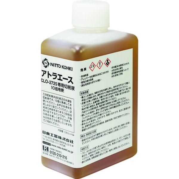 ・CLO-2725専用切削液です。・スムーズな穴あけを実現する専用切削液です。・穴あけ用。・容量(L)：0.5・アトラエースCLO-2725専用切削液・生産国 日本・JANコード 4992338736798・質量 0.500kg・コード：2...
