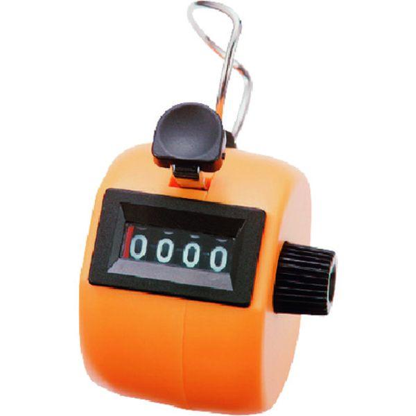 ・ボタンを押すだけで数値のカウントが出来ます。・入場者数・交通量などの数量カウントに・計数範囲：9999・縦(mm)：50・横(mm)：41・厚さ(mm)：54・桁数：4桁・測定範囲：0〜9999(4桁)・手持ち型(黄色)・本体：プラスチッ...