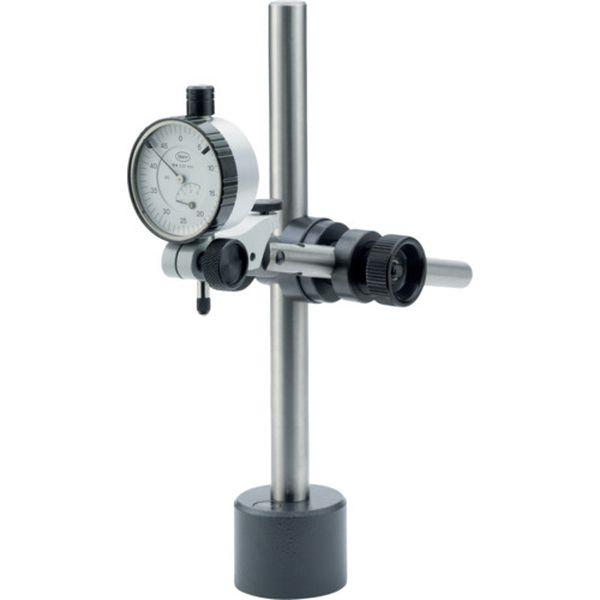 ・頑丈な円形ベースには、永久磁石を使用しています。・微調整付きサポートアーム・アーム長さ(mm)：130・メーカーコード：4422000・幅(mm)：40・奥行(mm)：40・高さ(mm)：205・主柱(mm)：φ14×175・全長(mm)...