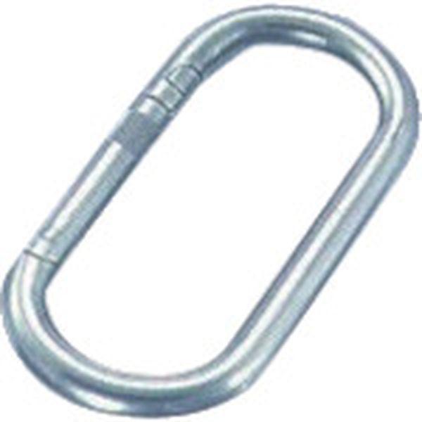 ・スプリングフックです。・バネの力で開口部分が戻ります。・チェーン・ワイヤー・ロープ等の連結金具として、また端末の金具のジョイントに。・使用荷重(kN)：1.32・D(mm)：10・L(mm)：90・S(mm)：21・W(mm)：36・材質...