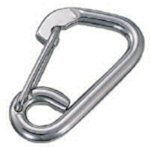 ・荷重をかけた際、長辺に負荷がかかるため、フックに負担がかかりにくい構造になっています。・チェーン・ワイヤー・ロープ等の連結金具として、また端末の金具のジョイントに。・使用荷重(kN)：1.96・D(mm)：12・L(mm)：124・S(m...