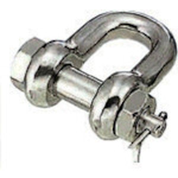 ・枠の太さよりピンの太さの方が太いシャックルです。・ワリピン止めなので、振動でピンが緩む危険がないタイプです。・JIS型です。・チェーン・ワイヤ・ロープ等の連結金具として、また端末の金具のジョイントに。・特に振動が多いなどで通常のシャックル...