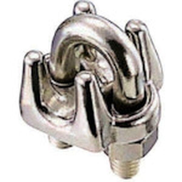 ・ワイヤを現場加工できます。・ワイヤロープの端末加工に。・A(mm)：16・B(mm)：15・D(mm)：2.5・L(mm)：21・ねじ径：M3・W2(mm)：8.5・T(mm)：13・W1(mm)：3.5・H(mm)：12.7・材質：ステ...