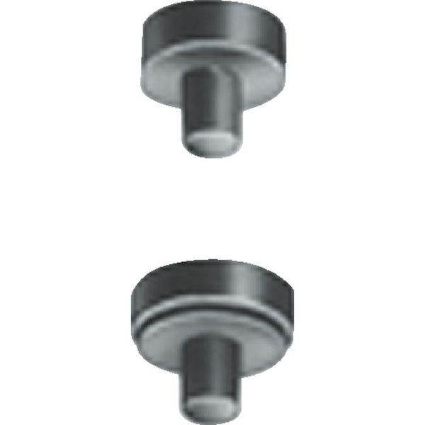 ・刻印可能の交換用スタンプです。・ご使用のスタンプが摩耗した際に交換できます。・ガス、水道、電気メーター、工場設備などの管理に。・色：黒・外径(mm)：10・適合本体：9062000・スチール・スタンプへの刻印はお客様にて行って下さい。・ス...