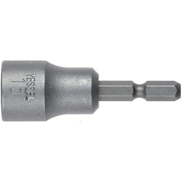 ・コンピューター・OA機器・音響機器・VTR・光学機器などの小型・精密分野におけるねじ締め作業に対応する高精度ビットです。・刃先：対辺12・全長(mm)：100・シャンク径(mm)：6.35・対辺(mm)：12・外径(mm)：18.0・呼称...