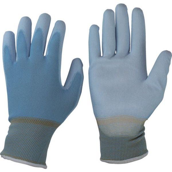 ・細かな作業向きの背抜きグローブです。・農業、園芸・日曜大工、多目的・部品検査、精密機械・色：ライトブルー・サイズ：S・全長(cm)：22.5・手のひら周り(cm)：17.0・中指長さ(cm)：7.5・厚さ(mm)：1.2・ゲージ数：13・...