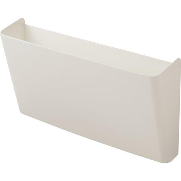 ・ロッカーやアレンジボードなどのスチール面に付くマグポケットです。・工具セット入れに。・色：白・規格：Lサイズ・幅(mm)：342・奥行(mm)：73・高さ(mm)：157・耐荷重(kg)：2・耐荷重300g・ハイインパクトポリスエチレン・...