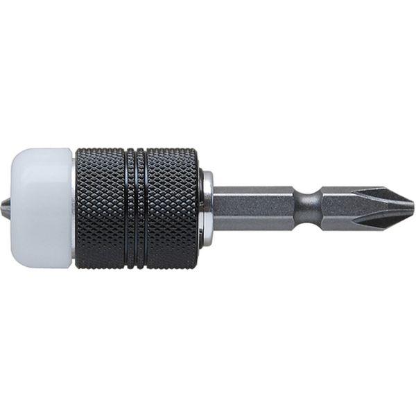 ・マグネットでビスをキャッチ、一定の深さでビスが止まります。・石膏ボードのビス打ち作業に最適です。・石膏ボードのビス打ち作業に。・シャンク径(mm)：6.35・全長(mm)：31・ビスキャッチサイズ(mm)：φ19×32・付属ビット：［［＋...