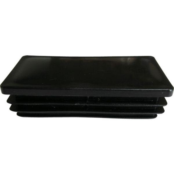 ・平角パイプの穴を隠し、きれいに仕上げます。・パイプ端部の見栄えを良くします。・厚さ(mm)：5・横(mm)：100・形状：平角パイプ用・縦(mm)：50・適合パイプ：平角100×50用・寸法(mm)A：100・寸法(mm)B：50・適合パ...