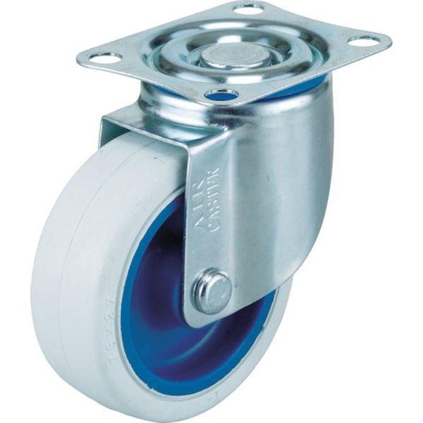 ・車輪にホワイトゴムを採用し、床面の汚れを防止しながらもゴム車輪の使いやすさを両立しました。・超特殊鋼フレームにより軽量と高耐久を実現しました。・クリーンルーム内などでのご使用に最適です。・車輪径D(mm)：75・タイプ：自在式・許容荷重(...