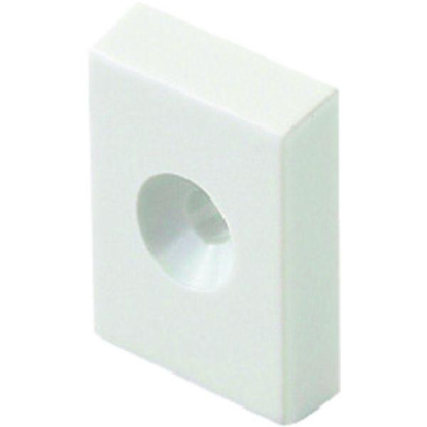 ・ステンレス鋼製棚柱SPE型、アルミ製棚柱AP-DM型専用のエンドキャップです。・棚柱の端面に取り付け、棚柱をカットしたままでも端面の保護ができます。・スクエアでシャープなテザインです。・色：ライトグレー・幅(mm)：15・高さ(mm)：2...