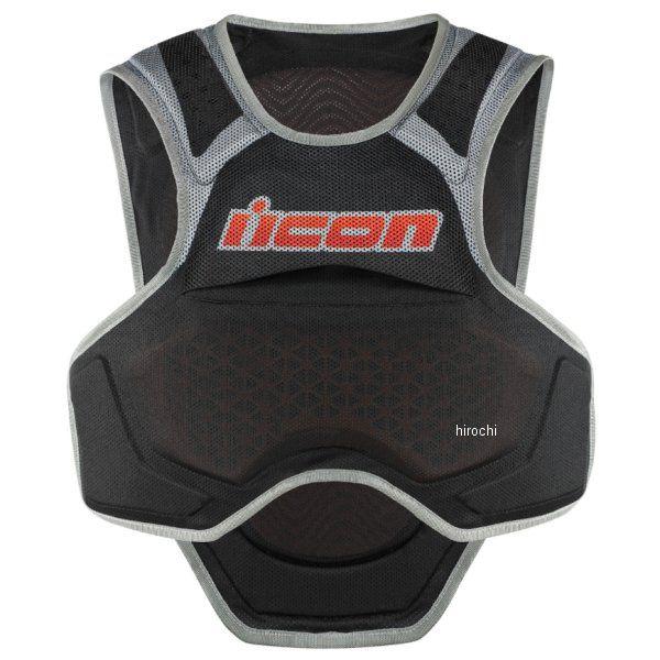 アイコン ICON 春夏モデル フィールド ソフトベスト FIELD ARMOR3 SOFTCORE VESTカラー:メガボルトブラック・ICON Tailored Fit(身体にフィットする構造)・通気性と強度の高いIRON WEAVE ...