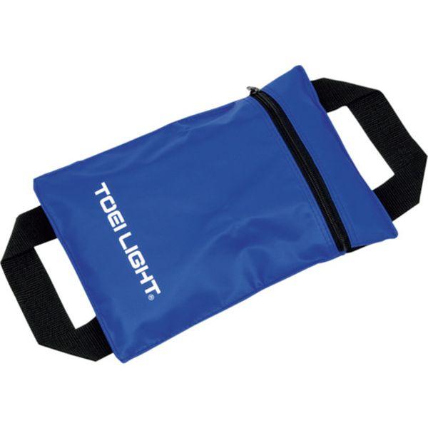 ・外被には屋外使用に適した防水生地のターポリンを採用しています。・持ち運びに便利な取手付、砂もれを防ぐ二重構造です。・色：青・幅(mm)：200・奥行(mm)：285・約4〜5kg用・取手付・ファスナー付・袋二重構造・屋内外兼用・内袋：ナイ...