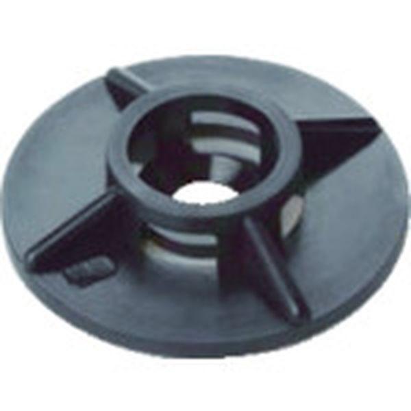 ・ケーブルタイを固定し、電線、ケーブルをまとめることができます。・ケーブルタイの固定。・色:黒・使用結束バンド幅(mm):〜4.5・下穴径(mm)：4.5・裏側に粘着テープ付・ナイロン66・生産国 イタリア・JANコード 801474830...