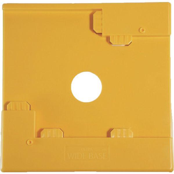 ・固定爪があるのでセンター部はもちろん、カド部・サイド部の3箇所にベースをセットできます。・塀際ぎりぎりでも使え、裏返す必要がありません。・スライド式でセットも簡単。・ぴったり重ねられます。・ジャッキ沈み防止用。・品名：ウルトラワイドベース...