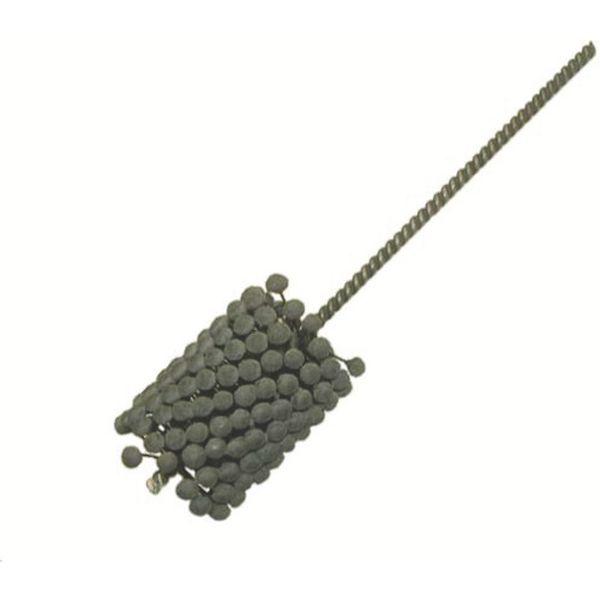 ・シャフトから出ているファイバー樹脂製の足に人口砥粒を焼結させた玉をつけた構造です。・足がナイロン樹脂で弾力性に富み、ワークの内面のバリ、凹凸のあるワークの内面も研磨可能です。・各種機器・部品の円筒部内面のバリ取り、研磨、仕上げ、面取り。・...