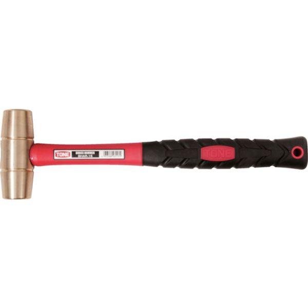 ・火花が出ると危険な場所での作業が可能です。・グラスファイバー柄を採用し、軽量で耐久性に優れており・握りやすく、滑りにくいグリップです。・治具の取り付け・金型作業用。・呼称：1 1/2ポンド・頭径(mm)：36・頭長(mm)：96・全長(m...