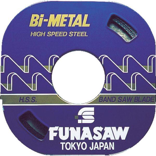 ・最高級ハイスの切刃を特殊合金母材の上に電子ビーム溶接したブレードです。・ステンレス、アルミをはじめ難削材の切断に。・山数：14・全長(m)：30・幅(mm)：4・厚さ(mm)：0.9・バイメタルハイス・生産国 日本・JANコード 4523...