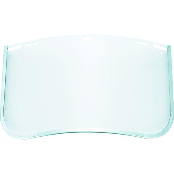 ・耐衝撃性に優れたポリカーボネート製です。・レンズ色：クリア・品名：防災面用替レンズ・面サイズ 縦×横(mm)：195×303・適合機種：BM-PC・紫外線透過率313nm：0.001%、365nm：0.001%・UVカット率：99.999...