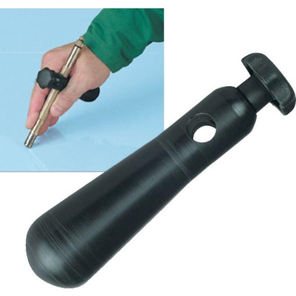 ・ガラスカッターに後付けするハンドルです。・取り付けることで力を入れやすく正確な作業が可能で疲れにくいです。・ガラスの切断に。・全長(mm)：130・適合機種：BO2000.M、BO2000.P、BO5000.0・プラスチック・生産国 ドイ...