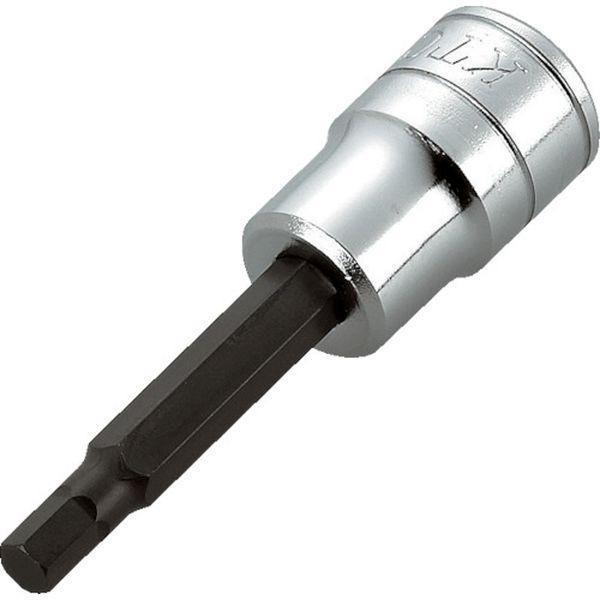 ・ビット部は差込式で交換が可能です。・スタンダードタイプです。・差込角側は応力の集中を防ぐパワーフィット形状を採用しています。・対辺寸法(mm):9・全長(mm):73・差込角(mm):9.5・生産国 日本・JANコード 498943314...