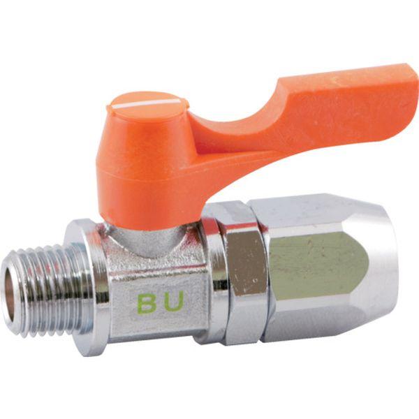 ・ボールバルブと継手の一体化コンパクトな形状です。・アングル型です。・特有のカラー感覚とデザインは機器の機能と美観を高めます。・高さ(mm):28.5・接続口径D:R3/8・使用流体:空気、水、油・接続ホース外径(mm):12.5・使用温度...