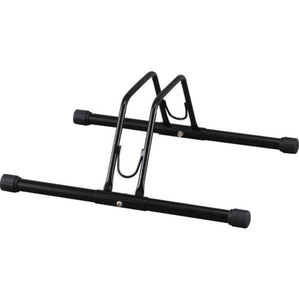 ・簡単に設置ができる自転車スタンドです。・子供用からスポーツタイプまで様々な車種のタイヤに幅広く対応します。・ネームプレートや鍵の取り付けに便利なパイプが付いています。・収容台数(台)：1・間口(mm)：510・奥行(mm)：430・高さ(...