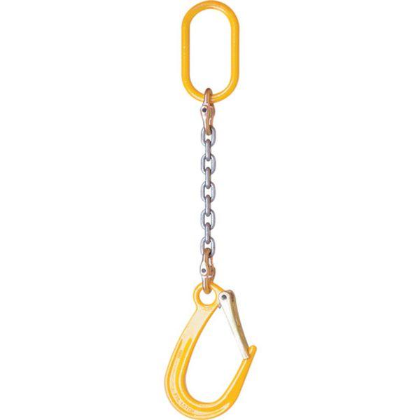 ・フック、チェーン、リングを接続済みですのですぐにご使用いただけます。・ファンドリーフックは口幅が広くふところが大きいので、直接敷き鉄板や径の太い物などを引っ掛けることができます。・安全タグ付きです。・敷鉄板の吊り上げ作業に。・土木、建築工...