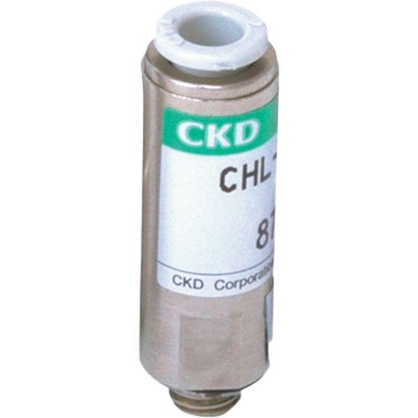 ・小形・省スペースのインラインタイプで、真空保持・低圧での使用も可能です。・Φ4のワンタッチ継手内蔵により、コンパクト配管かつ作業性がアップします。・クラッキング圧力が低いため、真空保持、低圧での使用が可能です。・圧縮空気の逆流を防止する用...