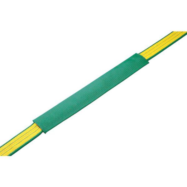 ・特殊樹脂加工による、摩擦にも強いベルトスリング用コーナーパッドです。・擦り切れるなどして白糸が露出した場合は、当たり面の位置を変えるなどしてご使用ください。・角張ったものなどを吊る時。・適合ベルト幅(mm)：75・全長(mm)：500・パ...