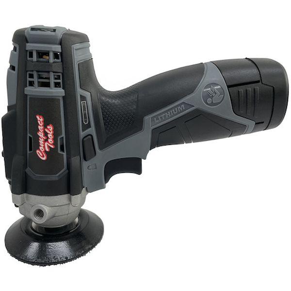 ・シングルアクションポリッシャー・サンダーです・コードが無いので取り回しが良く漏電の心配が無くなります。・トリガーの引き加減で回転数が無段階に調整できます。・バフを取り付けて塗膜のポリッシングに。・サンディングペーパーを取り付て色剥ぎなどに...