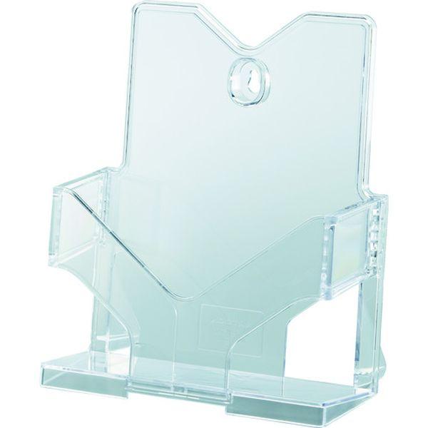 ・前面が透明なので、はっきりみえます。・カタログ・パンフレット・チラシなどのディスプレイに。・色：透明・間口(mm)：178・奥行(mm)：101・高さ(mm)：200・段数(段)：1・収納サイズ(mm)幅：約148・収納サイズ(mm)奥行...