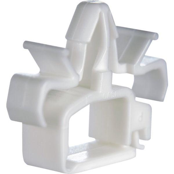 ・ワイヤーやケーブルの挿入が簡単で、抜けにくい構造になっています。・柔軟なアーム構造により、力を入れずにワンタッチで着脱可能です。・配線の固定。・色：ナチュラル・縦(mm)：19.0・横(mm)：5.8・高さ(mm)：17.4・最大結束径(...